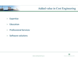 Cost Engineering Introduction | PDF