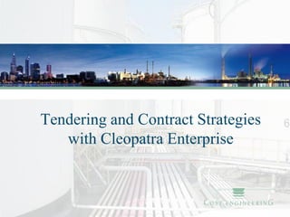Cost Engineering for Tendering & Contracting | PDF