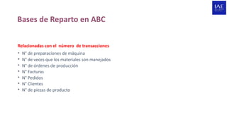 Costeo basado en actividades | PDF