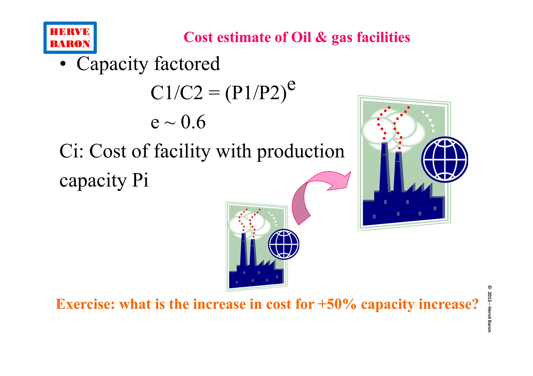 cost estimate for oil and gas plant in petro | PDF