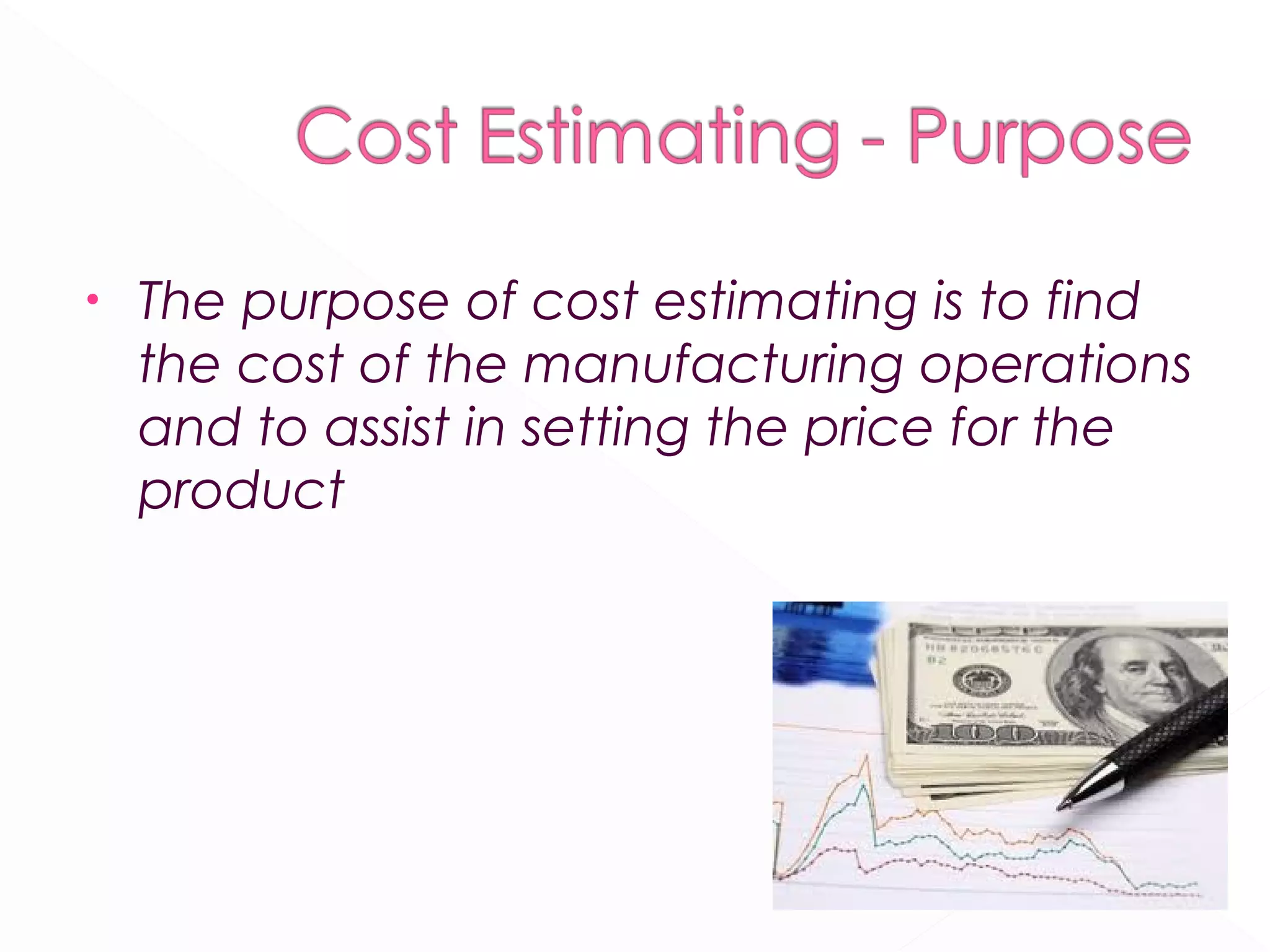 Cost estimating & Costing | PPT