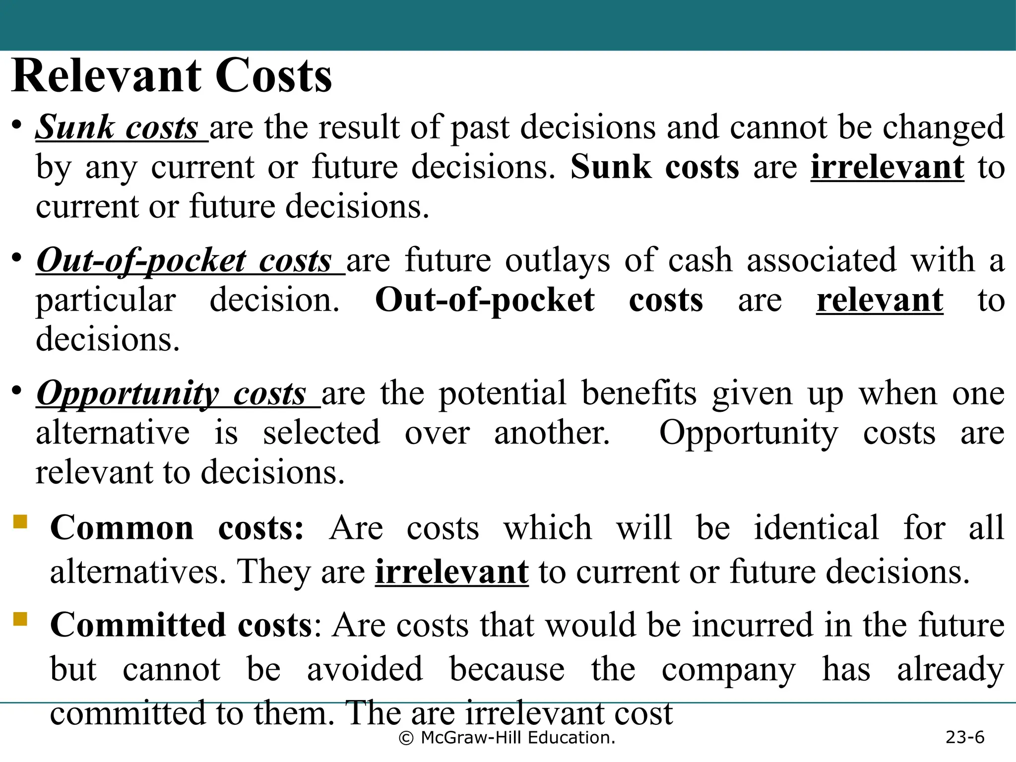 Cost II - Chapter 2; Decision Making.pptx