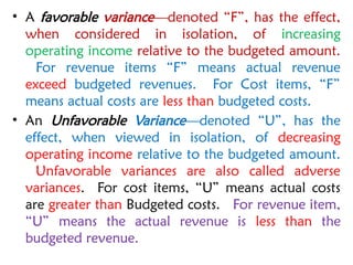 Cost II CH4 (1) standard costing flexible budgeting and variance ...
