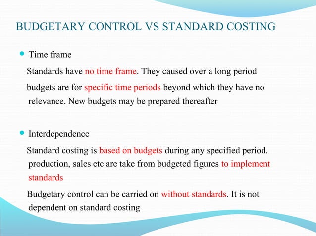 Budget & Budgetary Control | PPTX | Business Accounting & Finance ...
