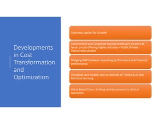 Costing for Hospitals - How to arrive at service level cost ? | PDF