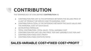 Marginal Costing 3.1 | PPT