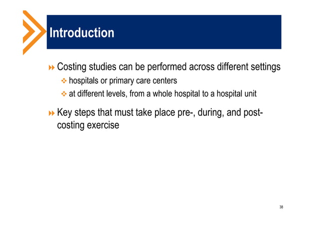 Hospital Costing Training Presentation | PDF