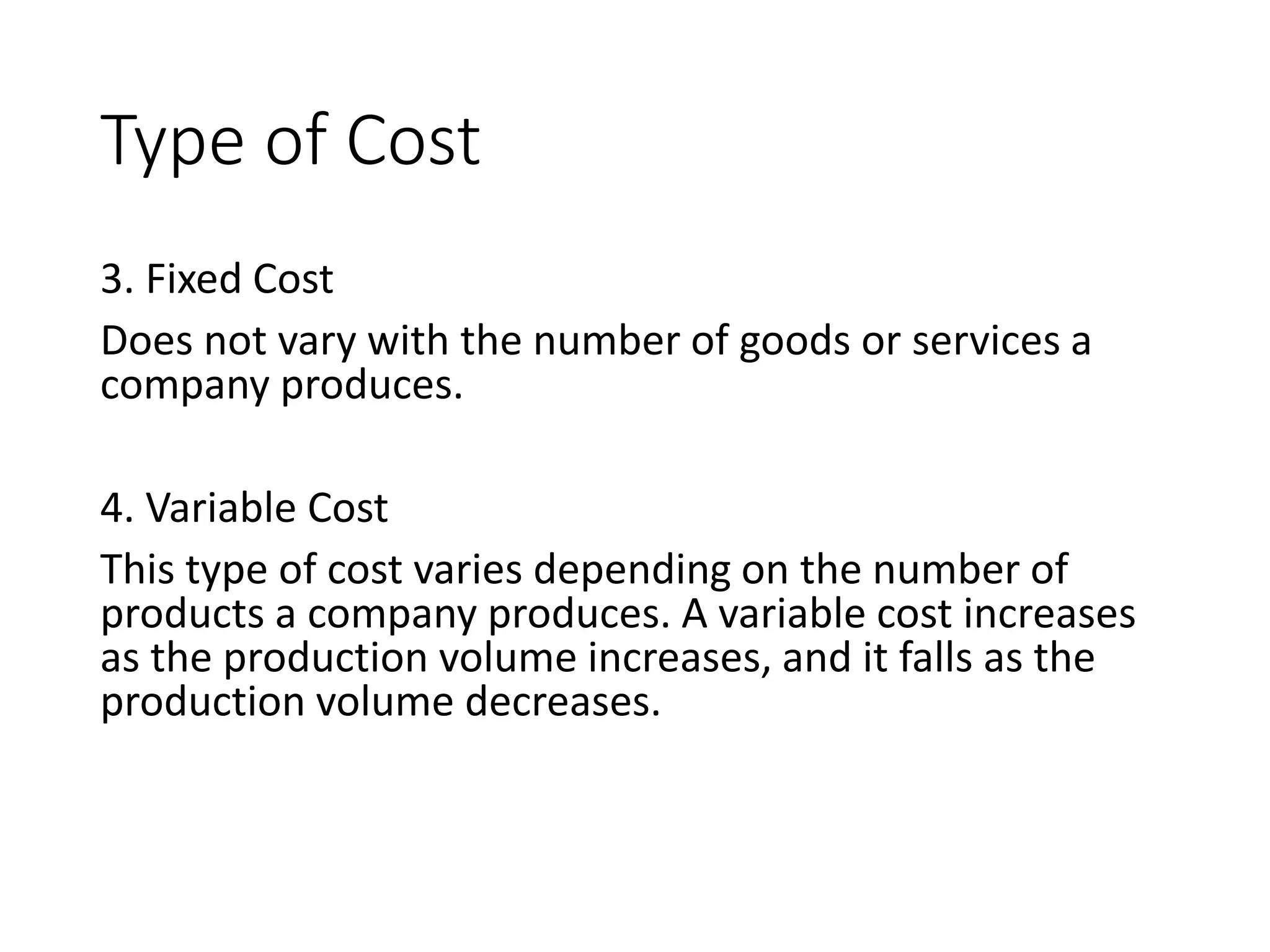 Costing and pricing | PPTX