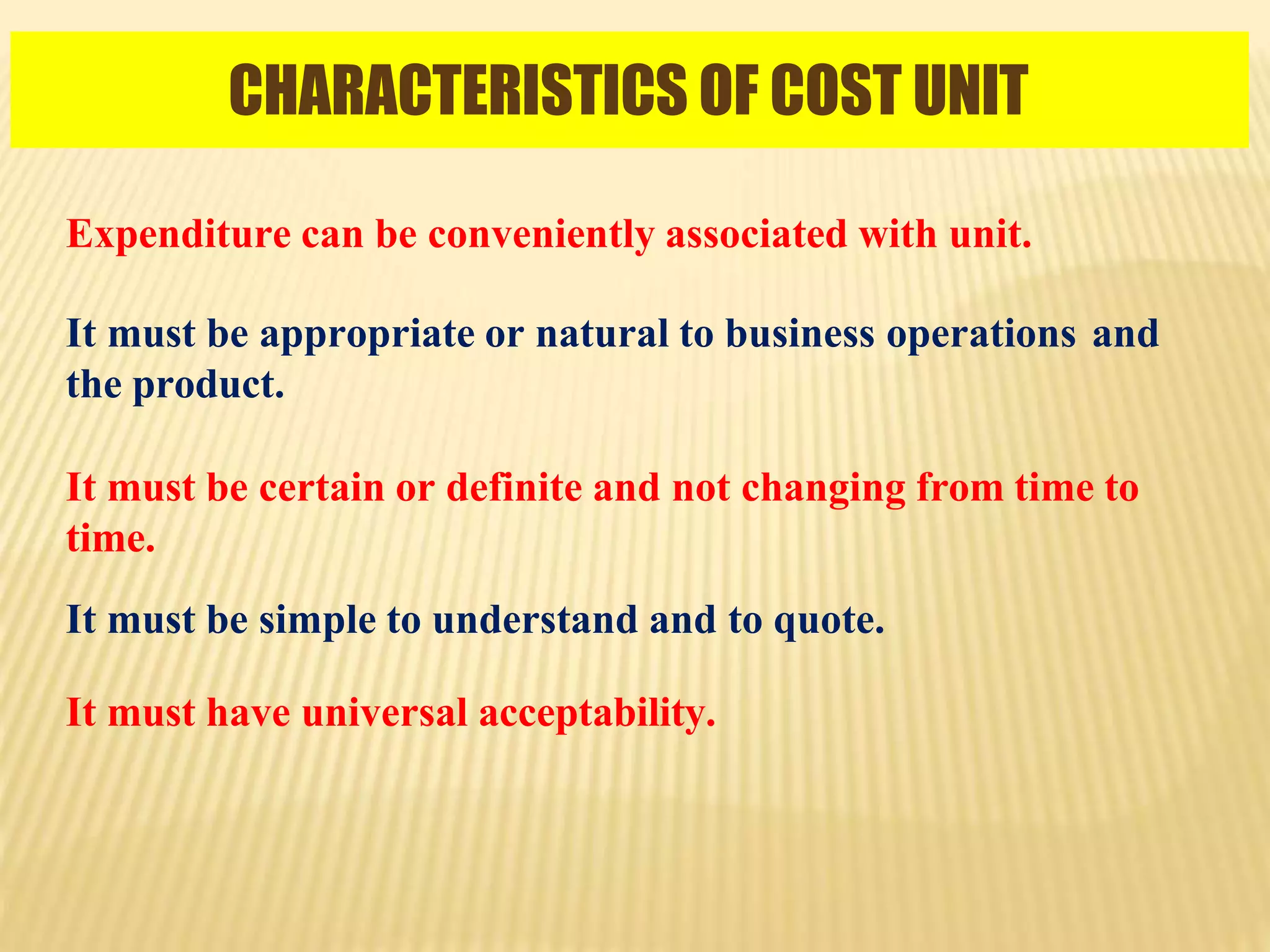 Costing chapter 1 basics of costing | PPTX
