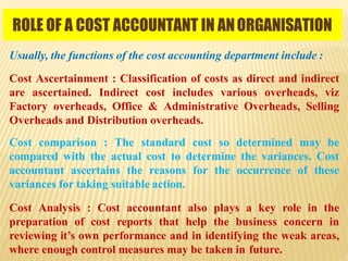 Costing chapter 1 basics of costing | PPT