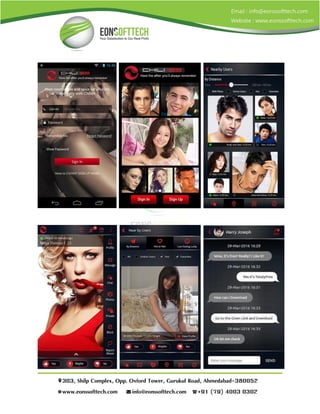 Costing for app like chilli69 dating app by EONSSoftTech | PDF