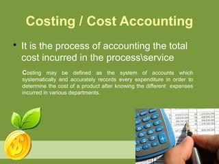 Costing introduction | PPT