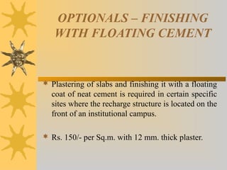 Costing of recharge structures | PPT
