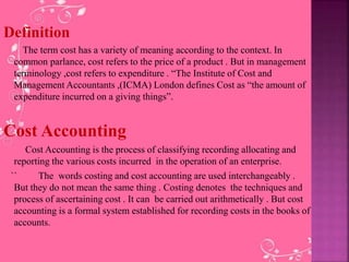 Costing part 1 (1) | PPTX