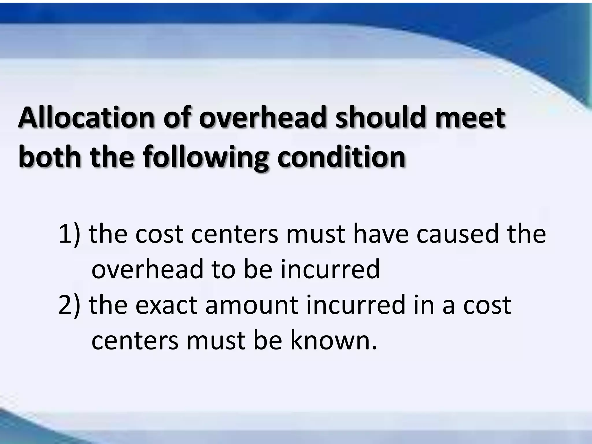Basic costing/ Types of cost/Overheads | PPTX