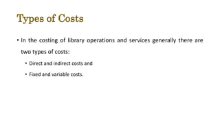 Costing | PPTX