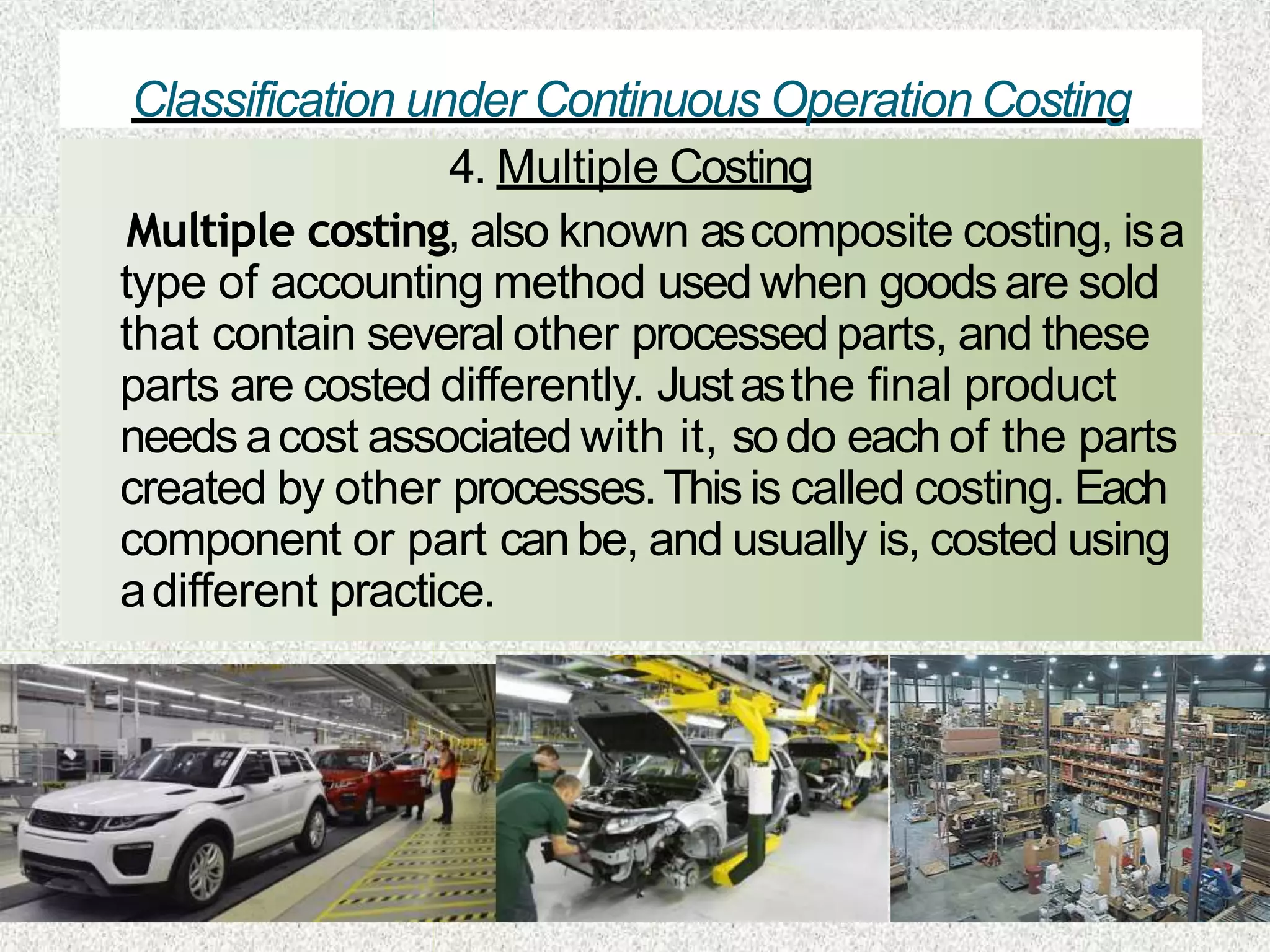 Costing techniques and methods | PPTX