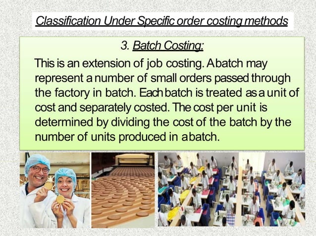 Costing techniques and methods | PPT