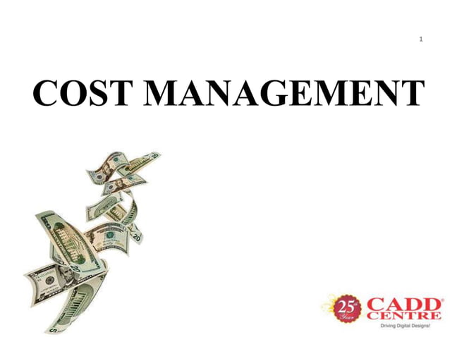 Cost management | PPT
