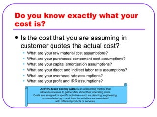 Cost Management Consulting | PPT