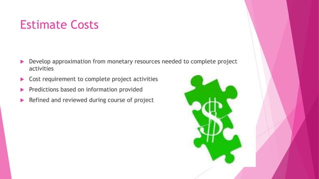 Cost management plan | PPTX
