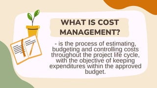 COST MANAGEMENT REPORT | PDF