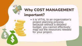 COST MANAGEMENT REPORT | PDF