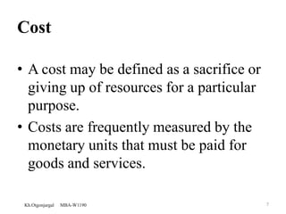 Cost management systems | PPTX