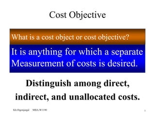 Cost management systems | PPTX