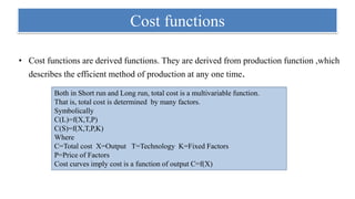 Cost market & competitive analysis | PPT