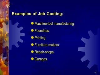 Cost methods | PPT