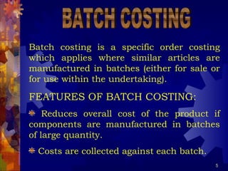Cost methods | PPT