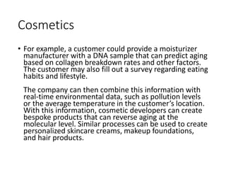 The Future of Personalized Cosmetics | PPTX