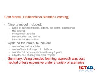 Making the business case for digital health: Cost Models | PDF