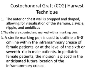 Costochondral graft in maxillofacial surgery | PPTX