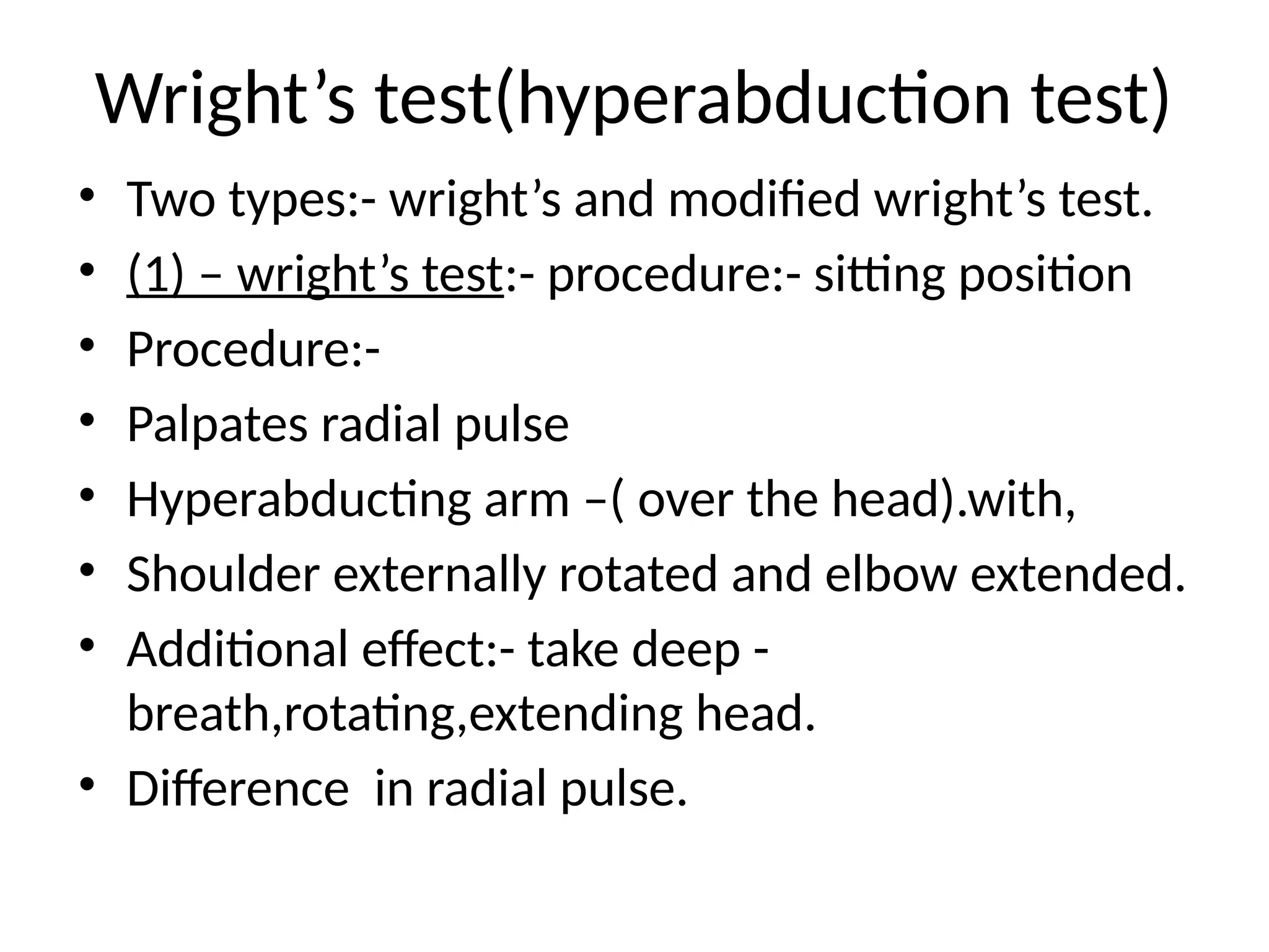 Thoracic outlet syndrome and it's treatment | PPTX
