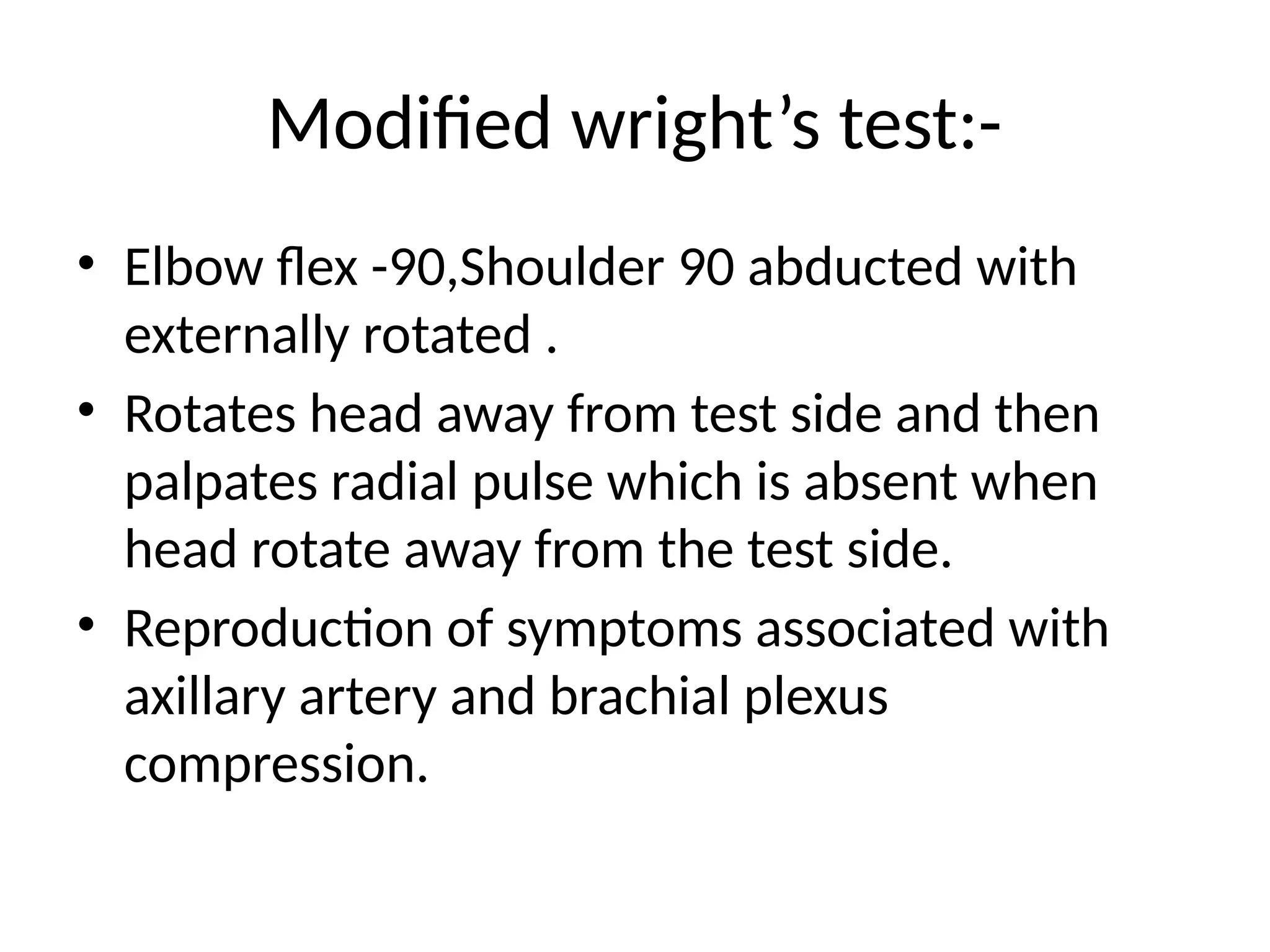 Thoracic outlet syndrome and it's treatment | PPTX