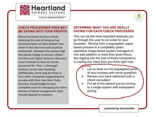 Cost Of A Check | PPT