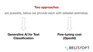 Cost of Building Text Classification Model for AI-based Content ...