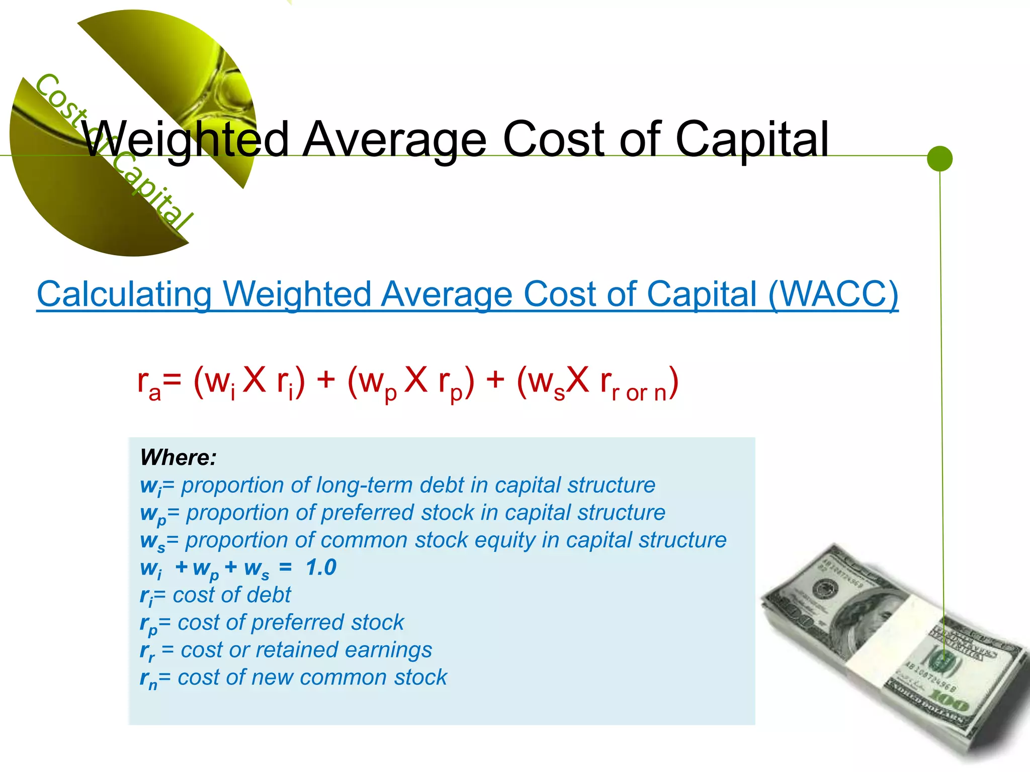 Costofcapital 100114234212-phpapp02 | PPTX