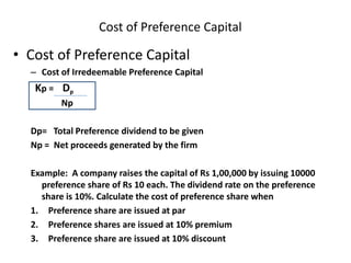 Cost of capital | PDF