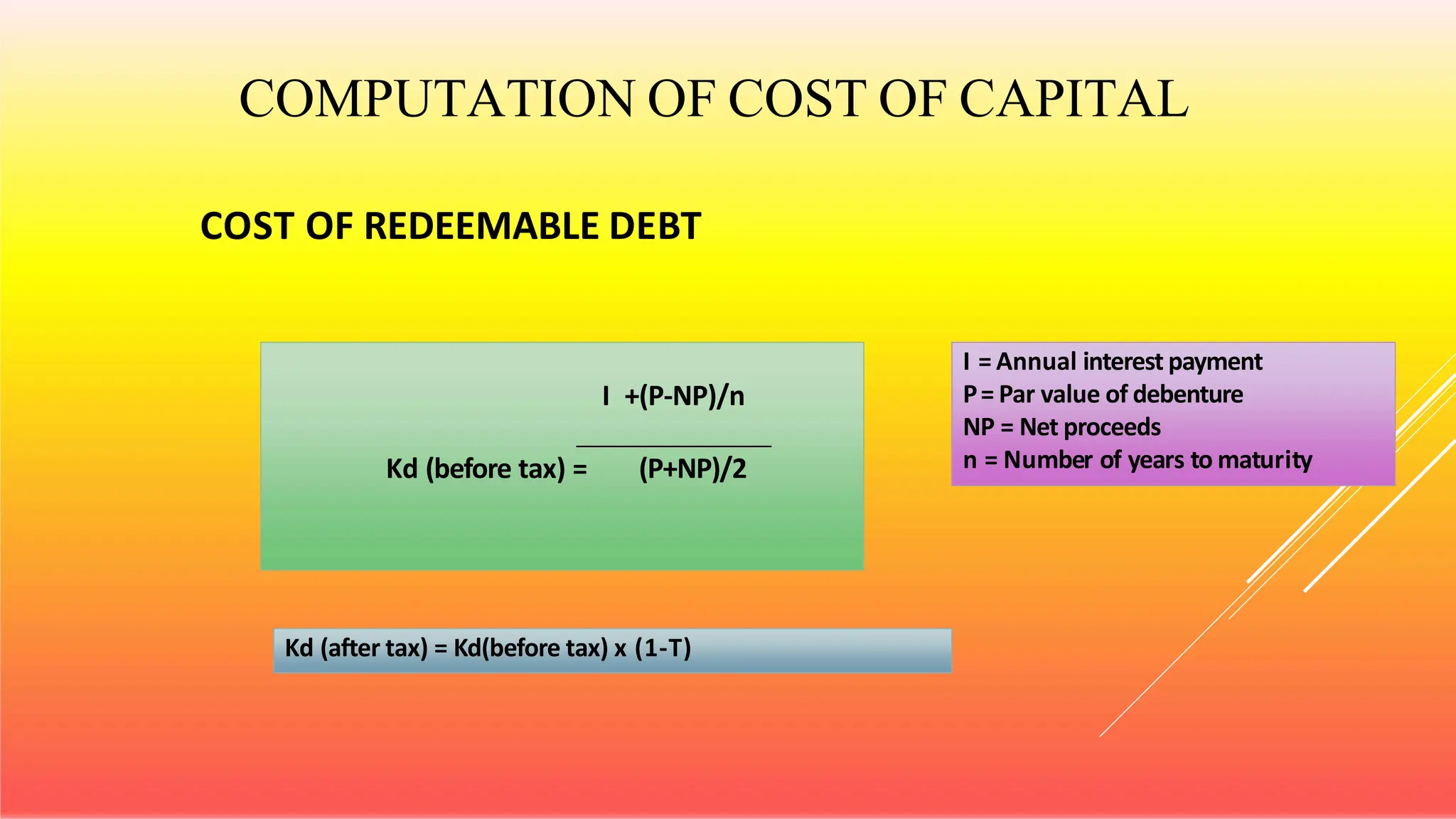 Cost of Capital Calculation and introduction.pptx