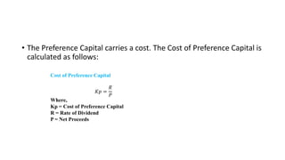 Cost of Preference Capital Soved Problems-kp | PPTX