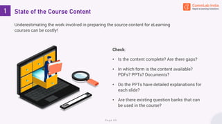 Let’s Estimate the Cost of eLearning Course Development | PPTX