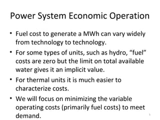 Cost of electricity generation | PPT