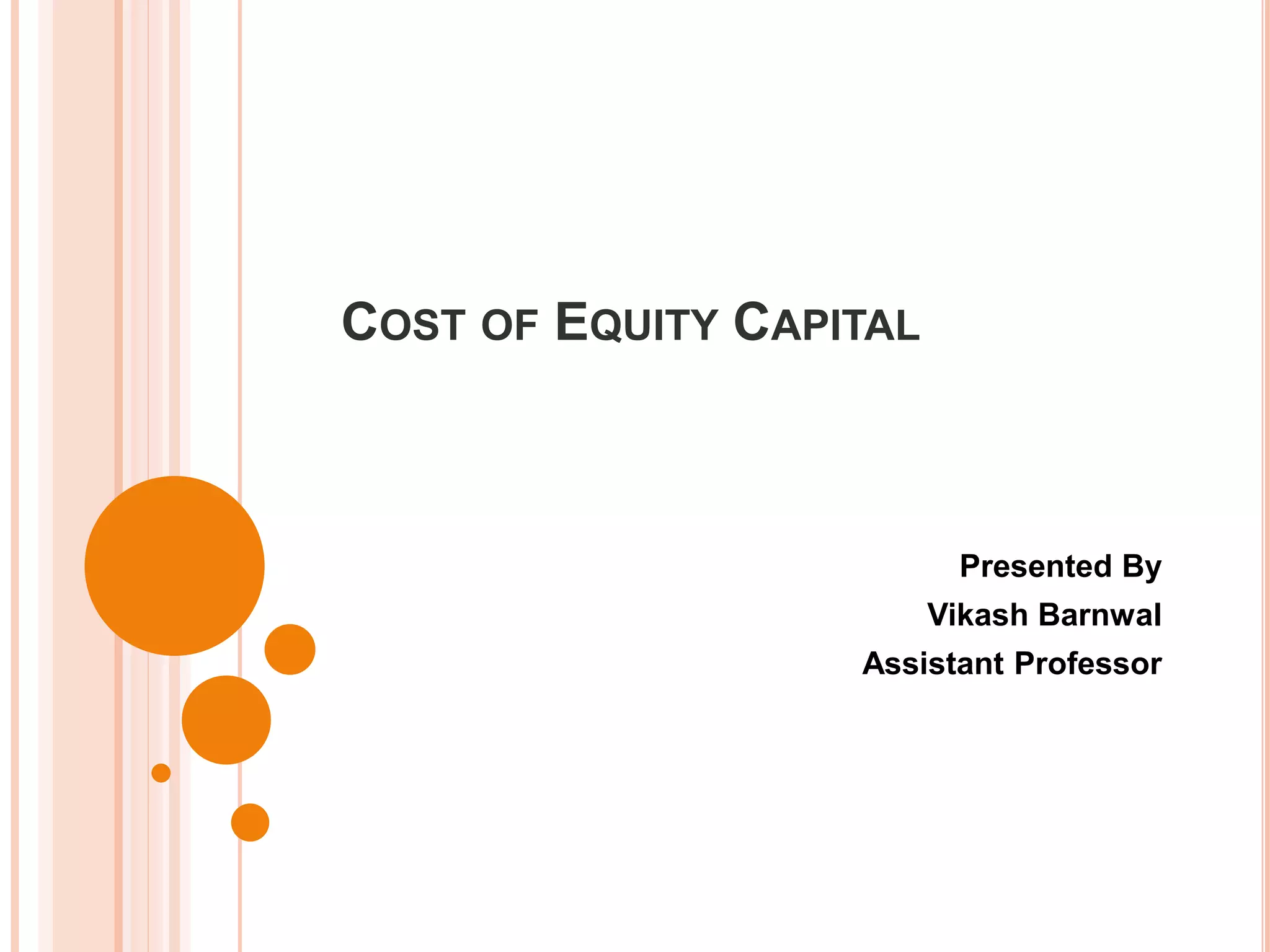 Cost of Equity Capital.pptx