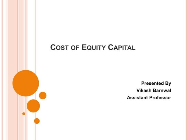 Cost of Equity Capital.pptx