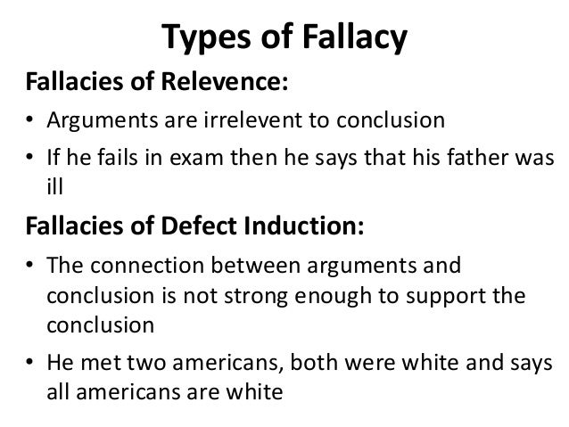 Cost of fallacious reasoning