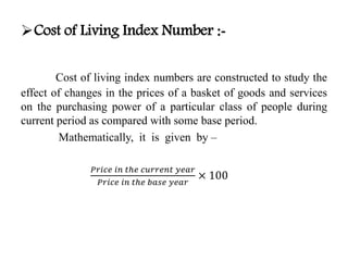 Cost of living | PPTX