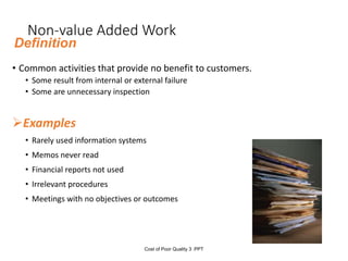 Cost_of_Poor_Quality_Lecture_2017_June_p.ppt | Business | Business and ...